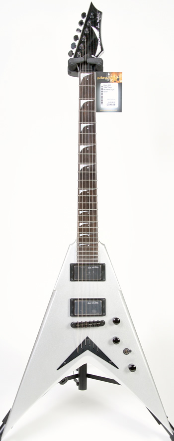 Dean DGK VMNT Dave Mustaine Sig V Silver | guitarguitar