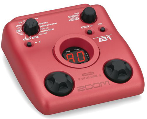 Zoom B1 Bass Effects | guitarguitar
