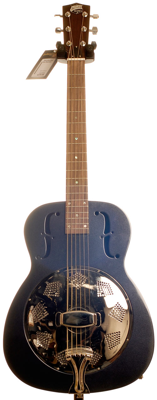 Recording King Blue Resonator | guitarguitar