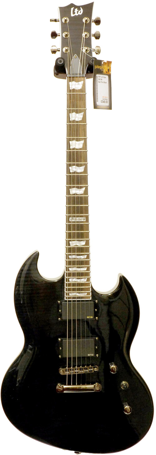 ESP Viper 300 FM See-Thru Black | guitarguitar