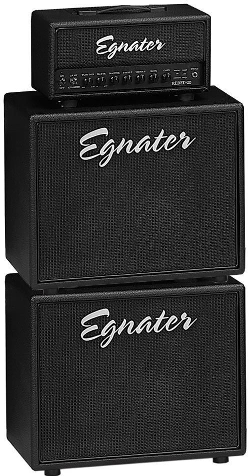 Egnater Rebel 20 Full Stack All Black | guitarguitar