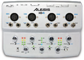 Alesis IO4 USB Audio Interface | guitarguitar