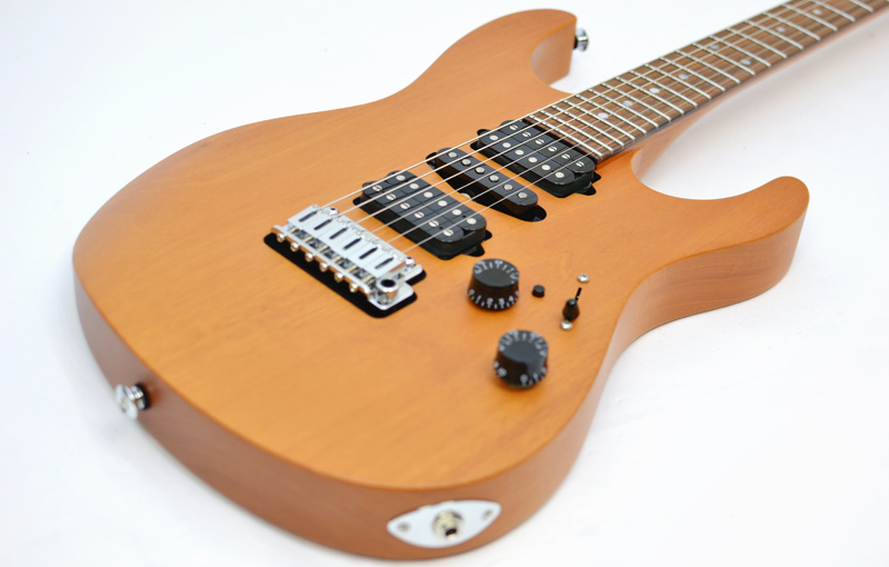 Suhr Guthrie Govan Model Set Neck Natural Brown Stain #14293 | guitarguitar