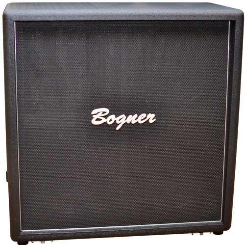 Bogner 412 Cab Straight Comet Tolex Black Grille Silver Piping V30's 16 ...