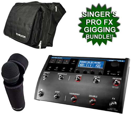 TC Helicon VoiceLive 2 Singers Pro FX Gig Bundle | guitarguitar