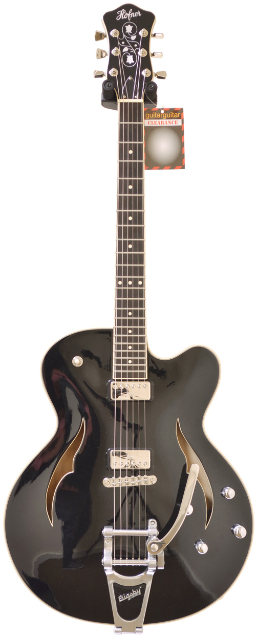 Hofner Verythin Singlecut Ebony (Pre-Owned) | guitarguitar