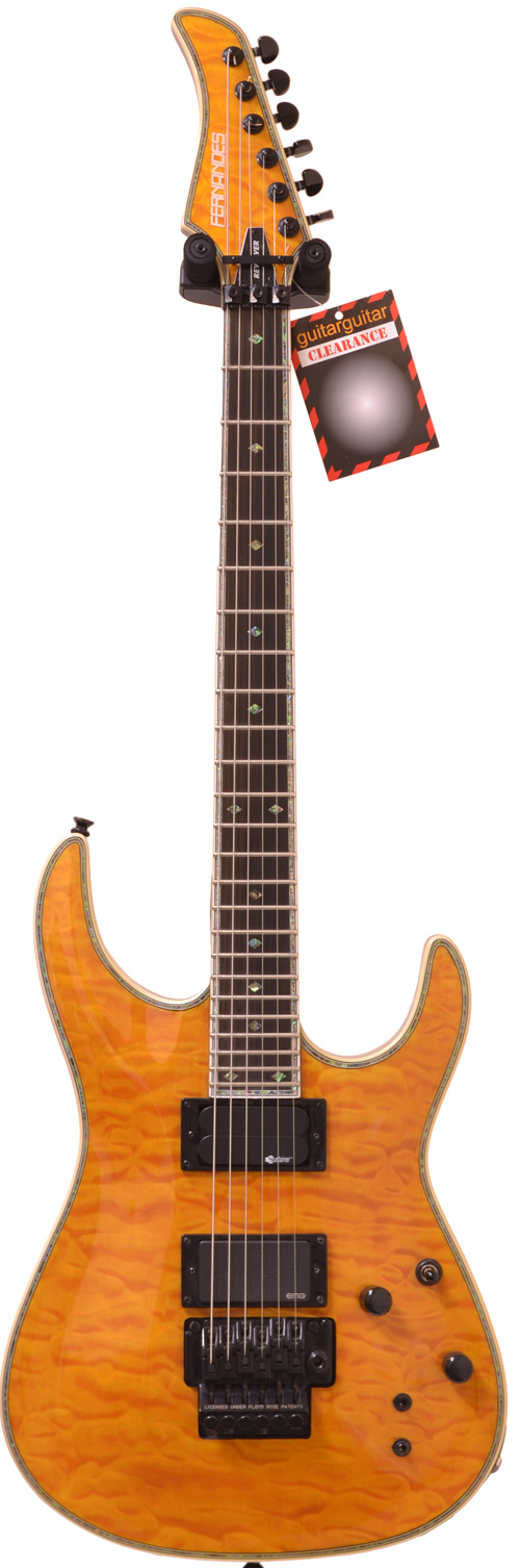 Fernandes Revolver Elite Lemon Drop (Pre-Owned) | guitarguitar