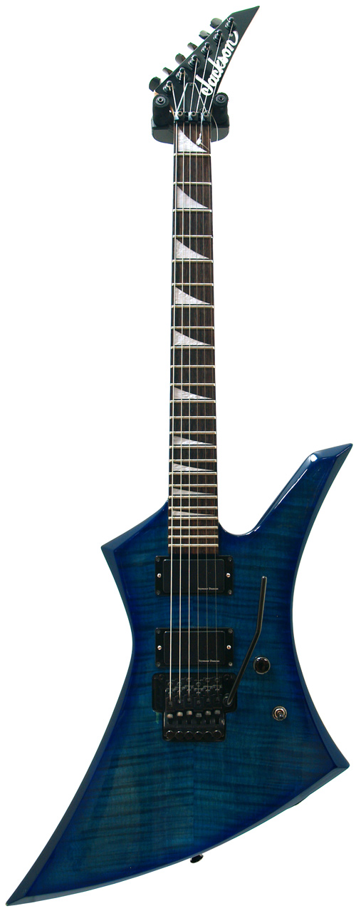Jackson KE-3 Trans Blue w/Duncan Blackouts (Pre-Owned) | guitarguitar