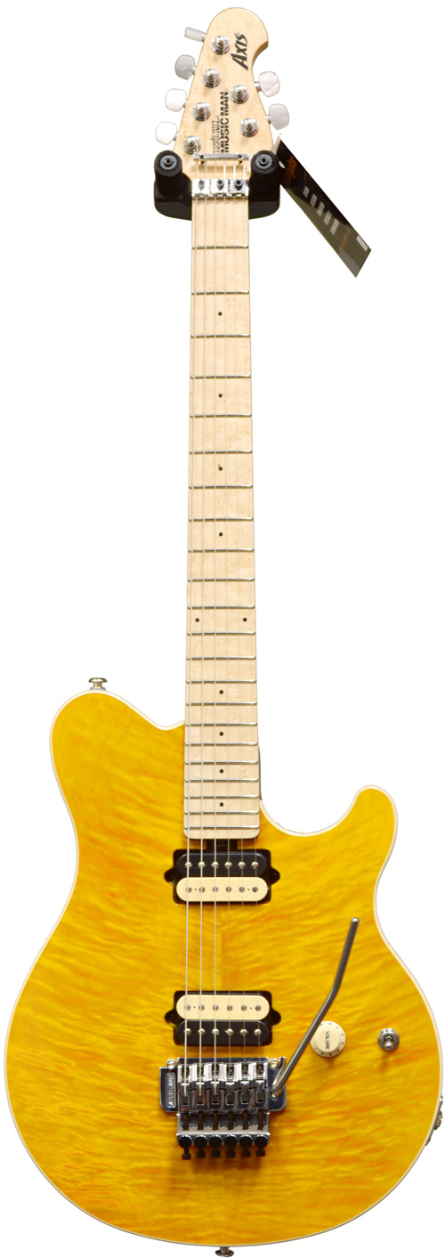 Music Man Axis Floyd Rose MN Translucent Gold | guitarguitar