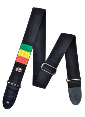 Dunlop JD-BOB01 Bob Marley Guitar Strap 'Marley Band' | guitarguitar