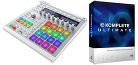 Native Instruments Maschine MKII White and Komplete 10 Ultimate ...