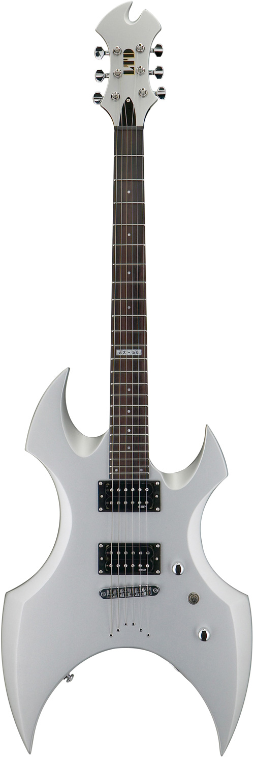 ESP AX-50 SS Silver Satin (End of Line Sale) | guitarguitar