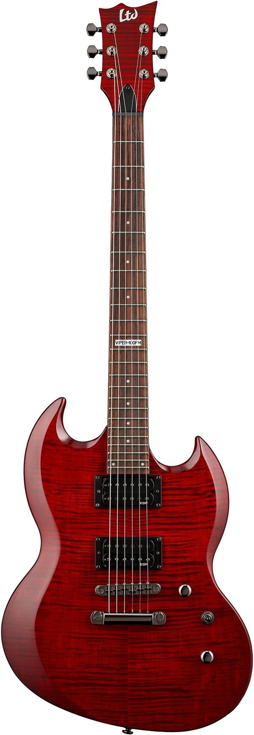 ESP Viper-100FM STBC See-Thru Black Cherry (End of Line Sale ...
