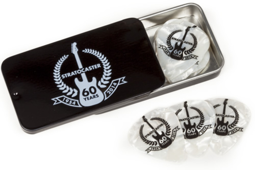 Fender 60th Anniversary Strat Pick Tin | guitarguitar