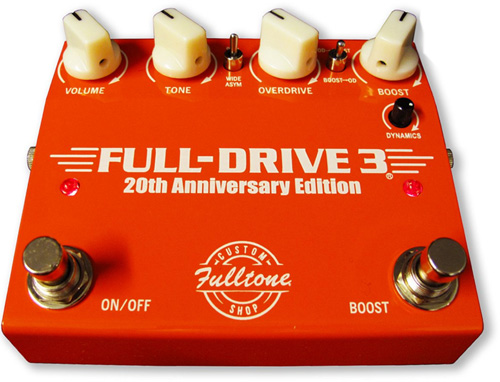 Fulltone Custom Shop FD3 Fulldrive 20th Anniversary Model | guitarguitar