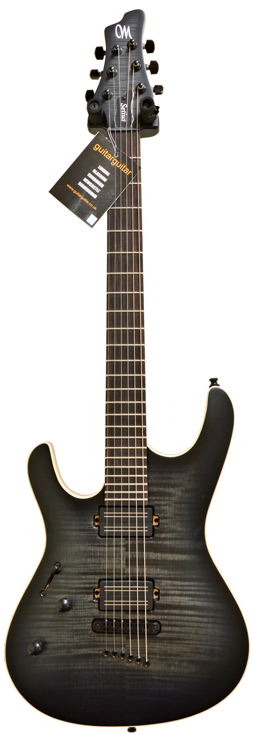 Mayones Setius GTM 6 LH Trans Graphite Burst | guitarguitar