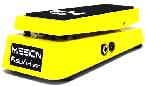 Mission Engineering RewAh ST Switchable Wah Pedal Yellow | guitarguitar