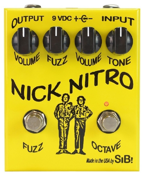 SIB Pedals Nick Nitro Selectable Fuzz Octave | guitarguitar