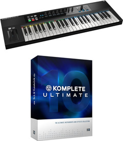 Native Instruments Komplete Kontrol S49 with Komplete 10 Ultimate ...