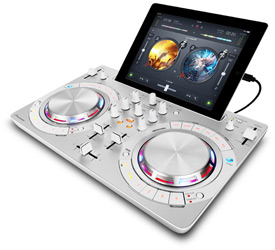 Pioneer DDJ-WeGO 3-W djay pro and Spotify DJ Controller in White ...