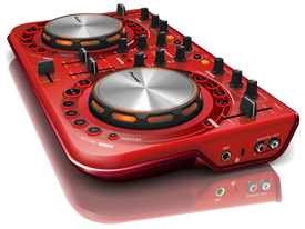 Pioneer DDJ WeGO 2-R Red DJ Controller | guitarguitar