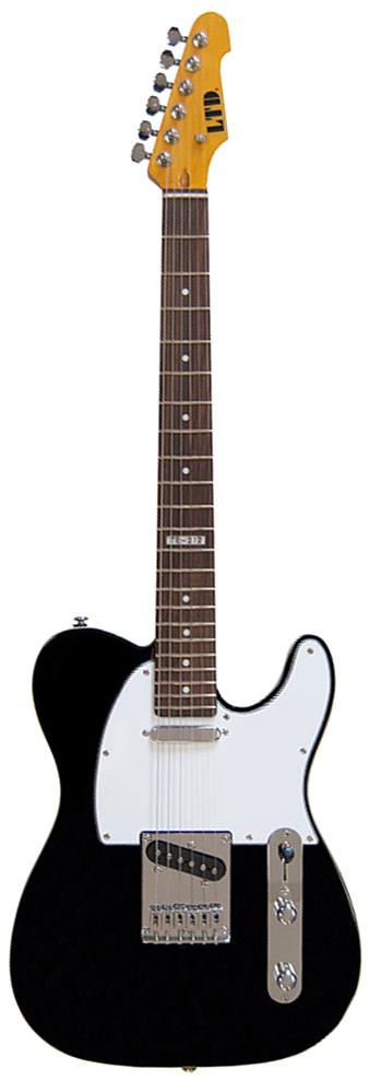 ESP TE-212-UK-BLK-R Black RW (End of Line Sale) | guitarguitar
