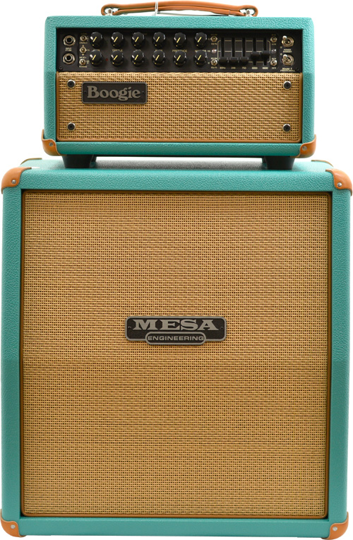 Mesa Boogie Mark Five 25 Custom Colour Half Stack Teal Bronco Tan ...
