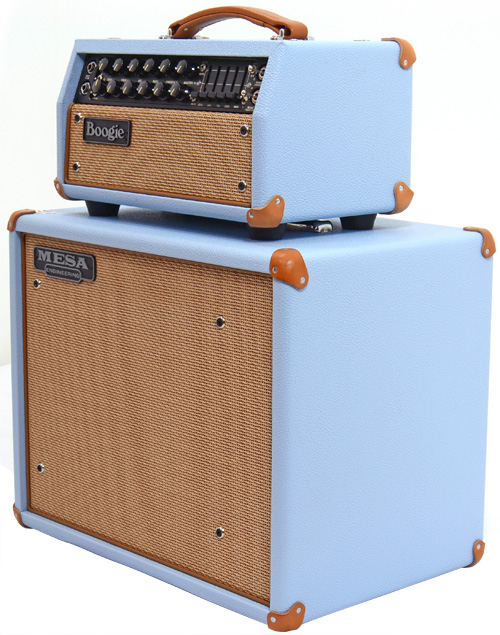 Mesa Boogie Mark Five 25 Custom Colour Half Stack Baby Blue Bronco Tan ...