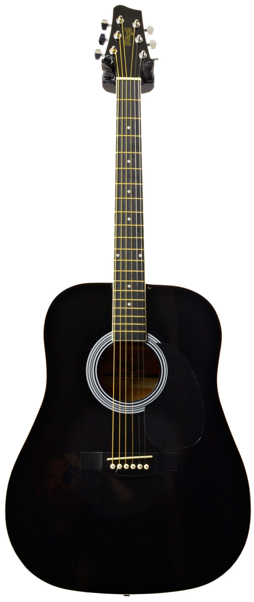 Stagg SW201 Dreadnought Black | guitarguitar