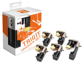 2Box TrigIt Trigger Set (4 x Snare/Tom 1 x Kick) | guitarguitar