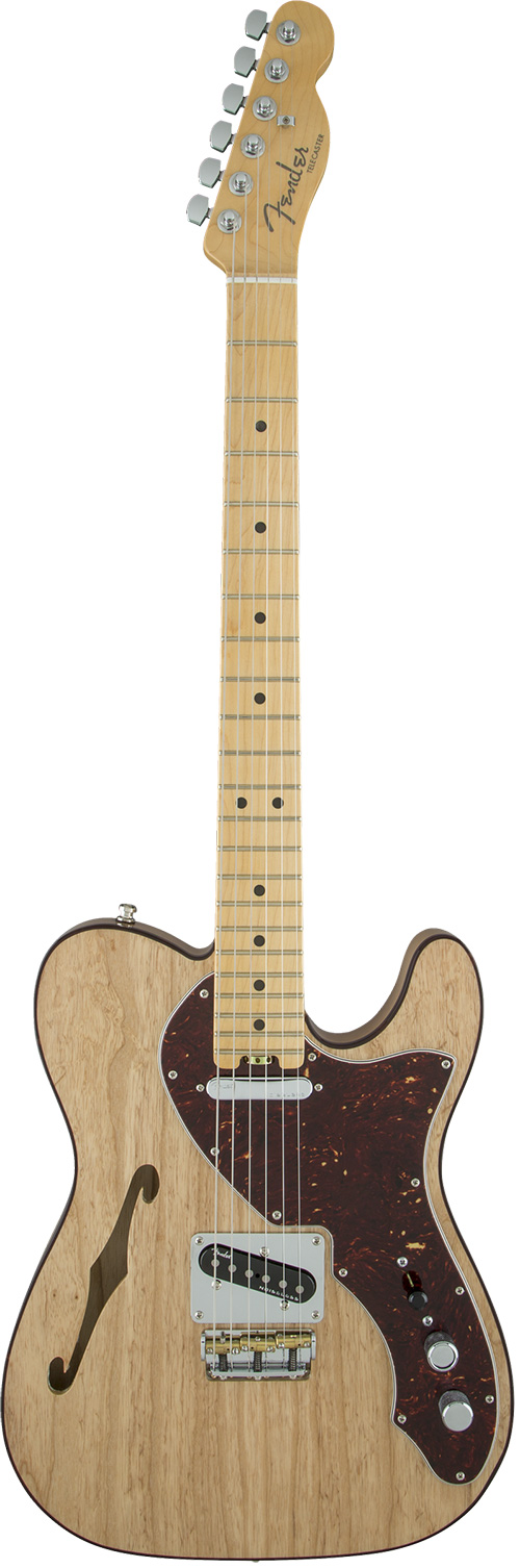Fender American Elite Tele Thinline MN Natural | guitarguitar