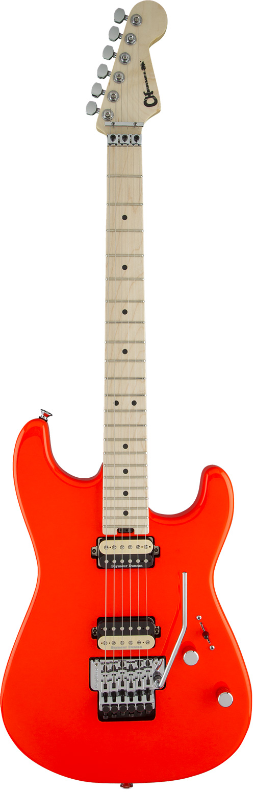 Charvel PM SD1 2H FR Rocket Red | guitarguitar