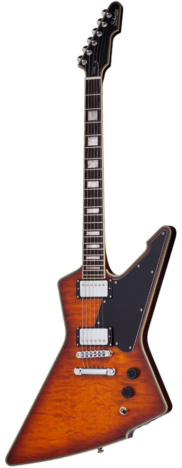 Schecter E-1 Custom Special Edition Vintage Sunburst | guitarguitar