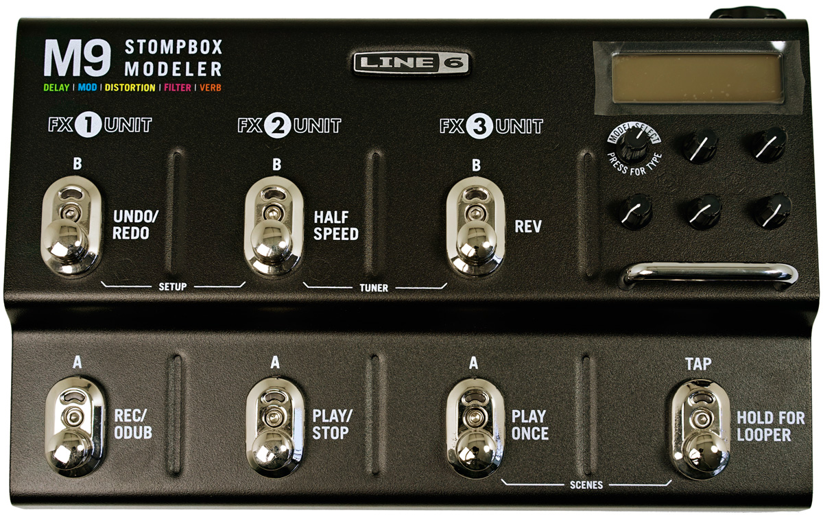 Line 6 M9 Stompbox Modeller EU | guitarguitar