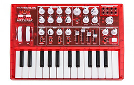 Arturia Microbrute Ltd Ed Red | guitarguitar