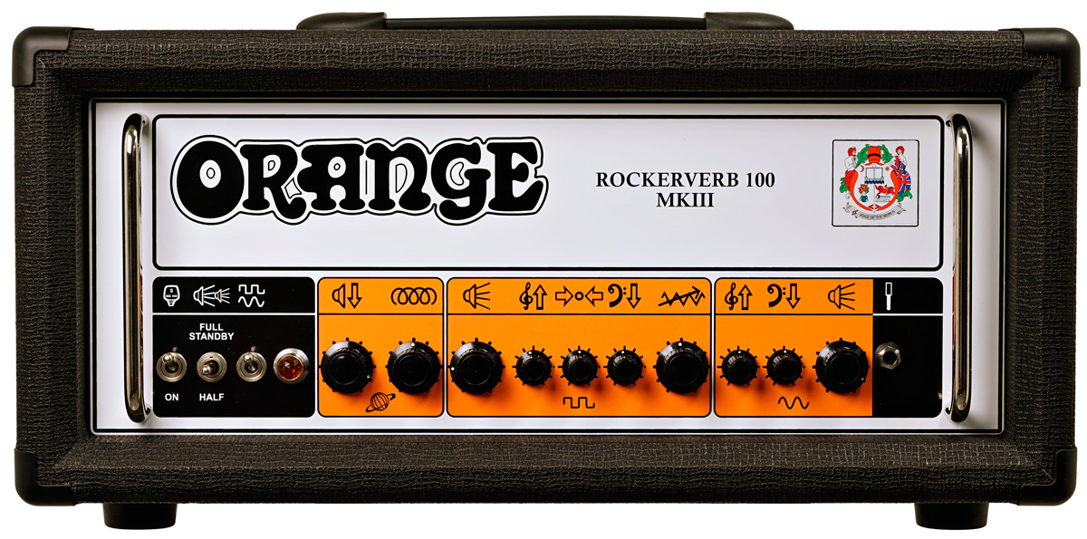 Orange Rockerverb 100 MKIII Head Black | guitarguitar