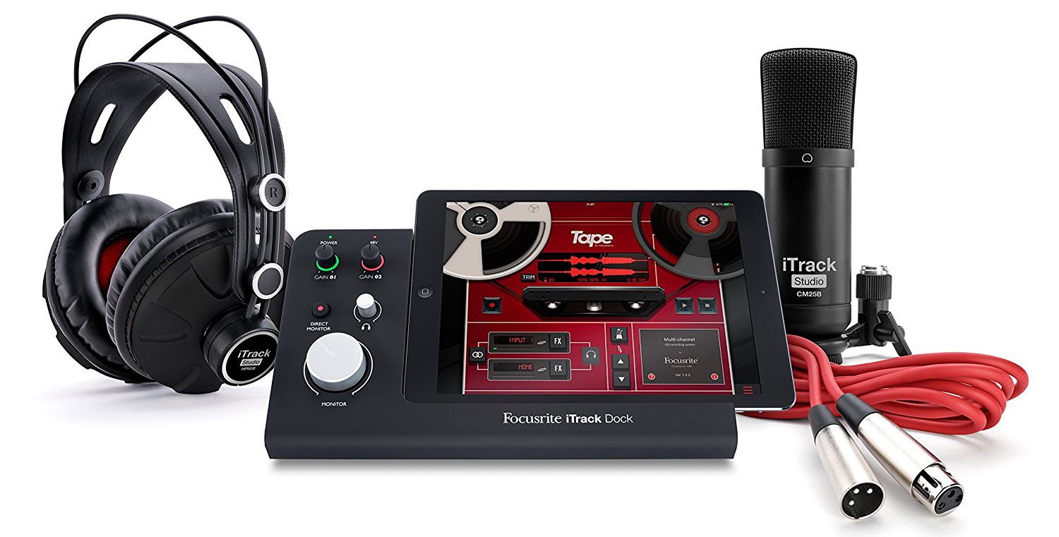 Focusrite iTrack Dock Studio Pack | guitarguitar