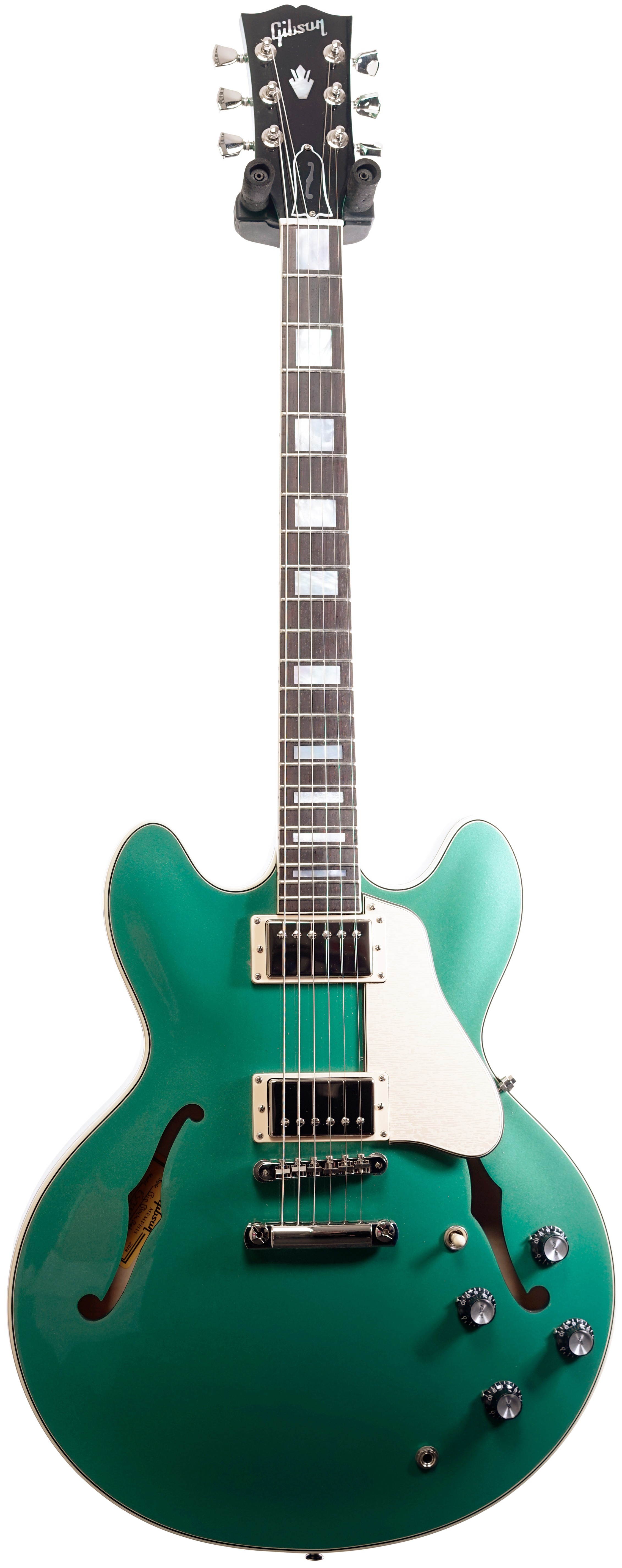 Gibson ES-335 Big Block Retro Emerald Green 2018 | guitarguitar