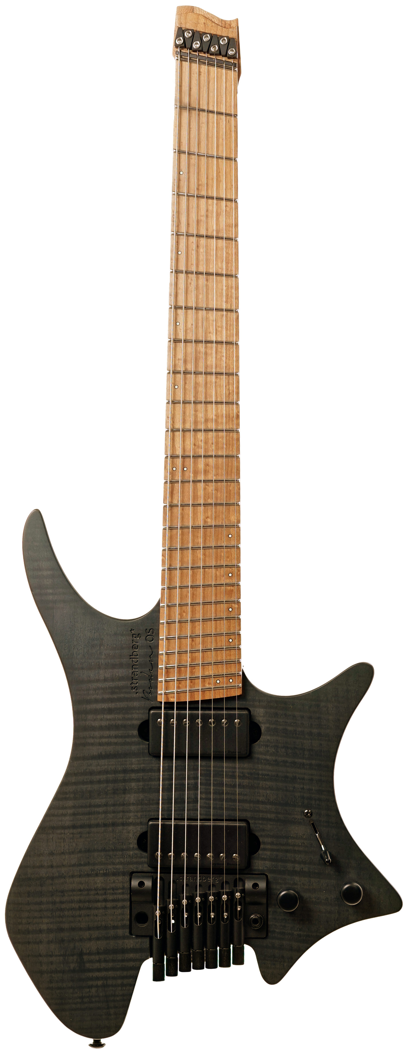 Strandberg OS 7 Tremolo Black Maple | guitarguitar