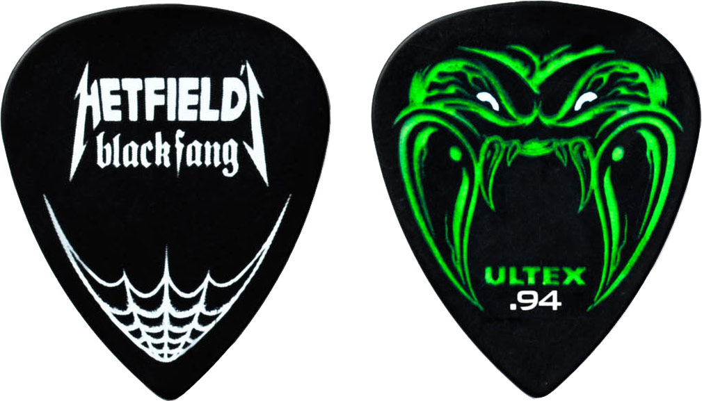 Dunlop PH112T.94 Black Fang Pick Tin | guitarguitar