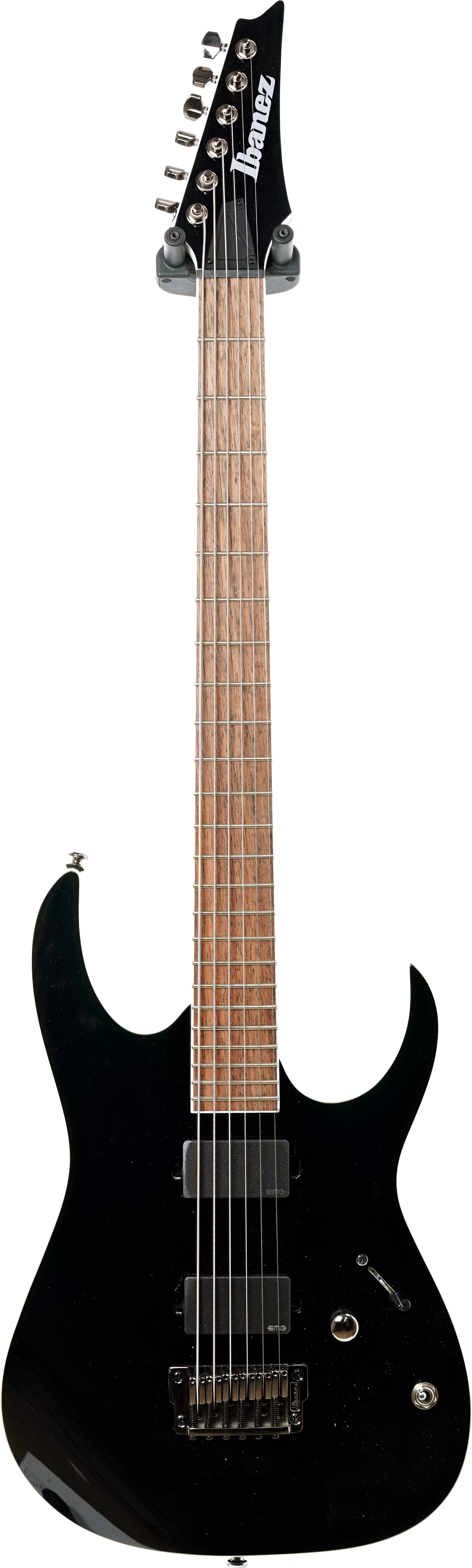 Ibanez RGIB6-BK Iron Label Baritone 28 Inch Scale Black (Ex-Demo ...
