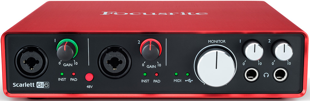 Focusrite Scarlett 6i6 (2nd Gen) | guitarguitar