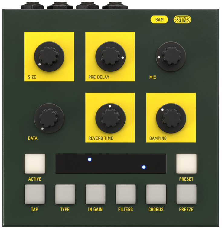 OTO Machines BAM Vintage Reverb Desktop Processor | guitarguitar