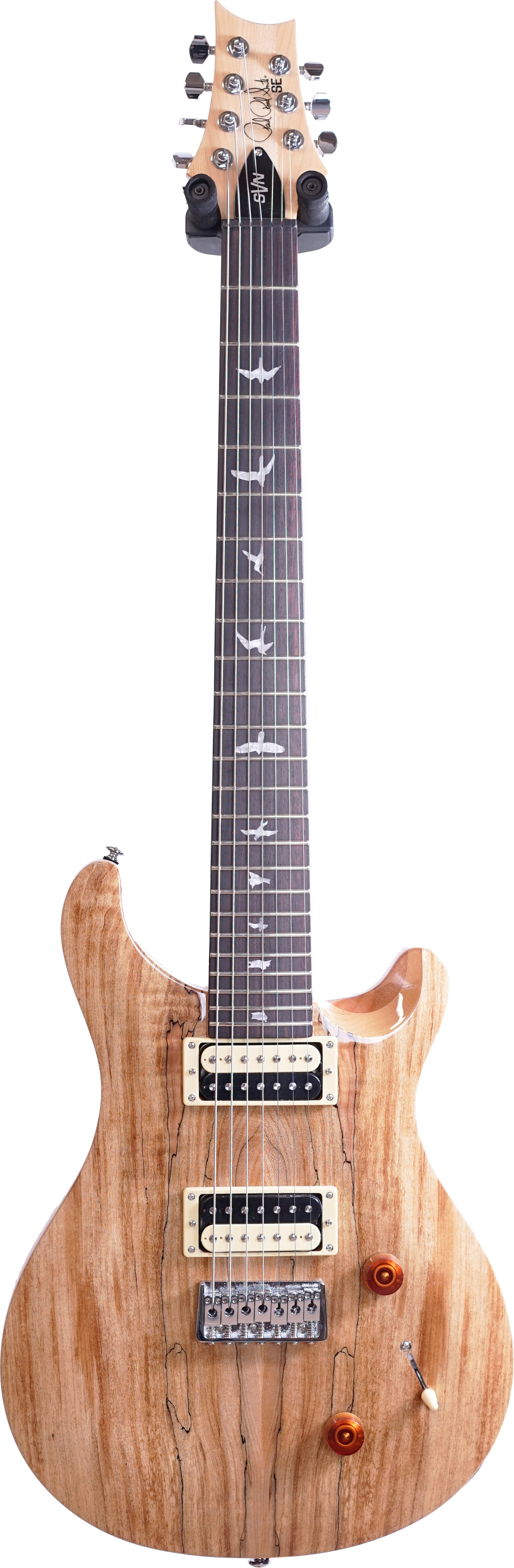 PRS SE Ltd Edition Custom 24 SVN 7 String Spalted Maple RW #S10420 ...