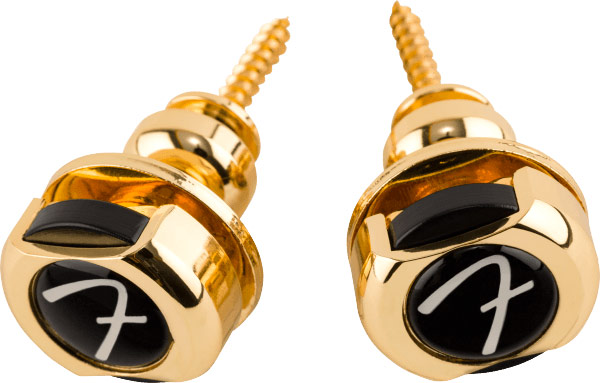 Fender Infinity Strap Locks (Gold) | guitarguitar