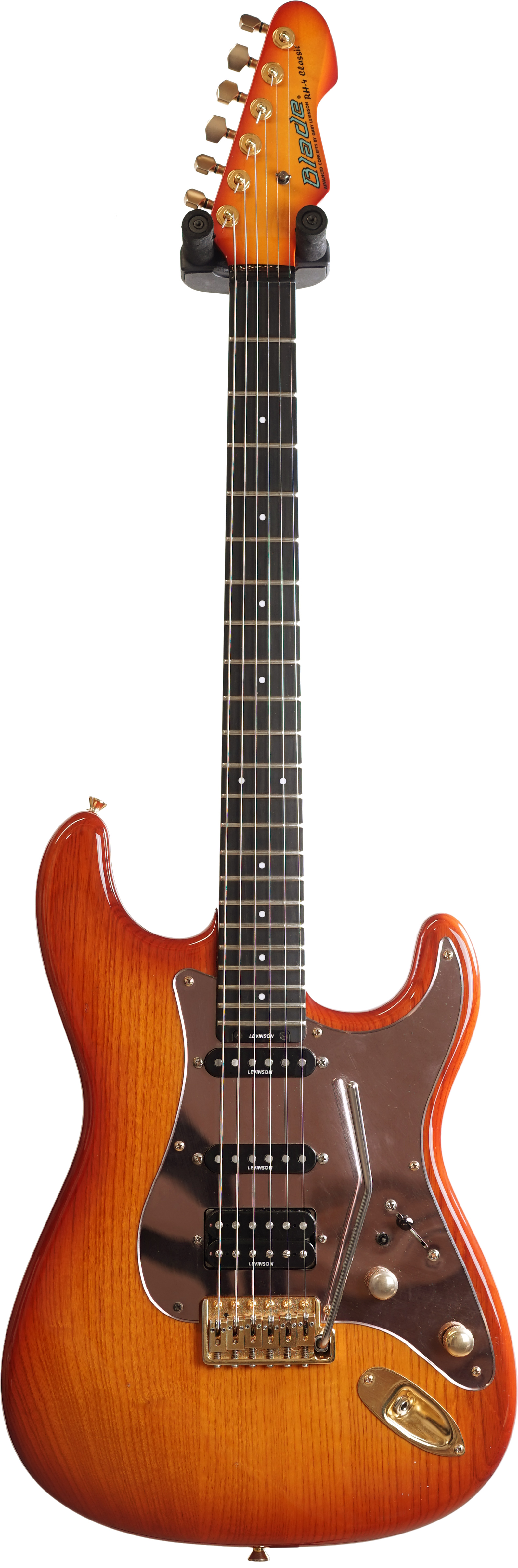 Levinson Blade RH4 Classic Honey Burst Flame Maple Neck (Pre-Owned ...