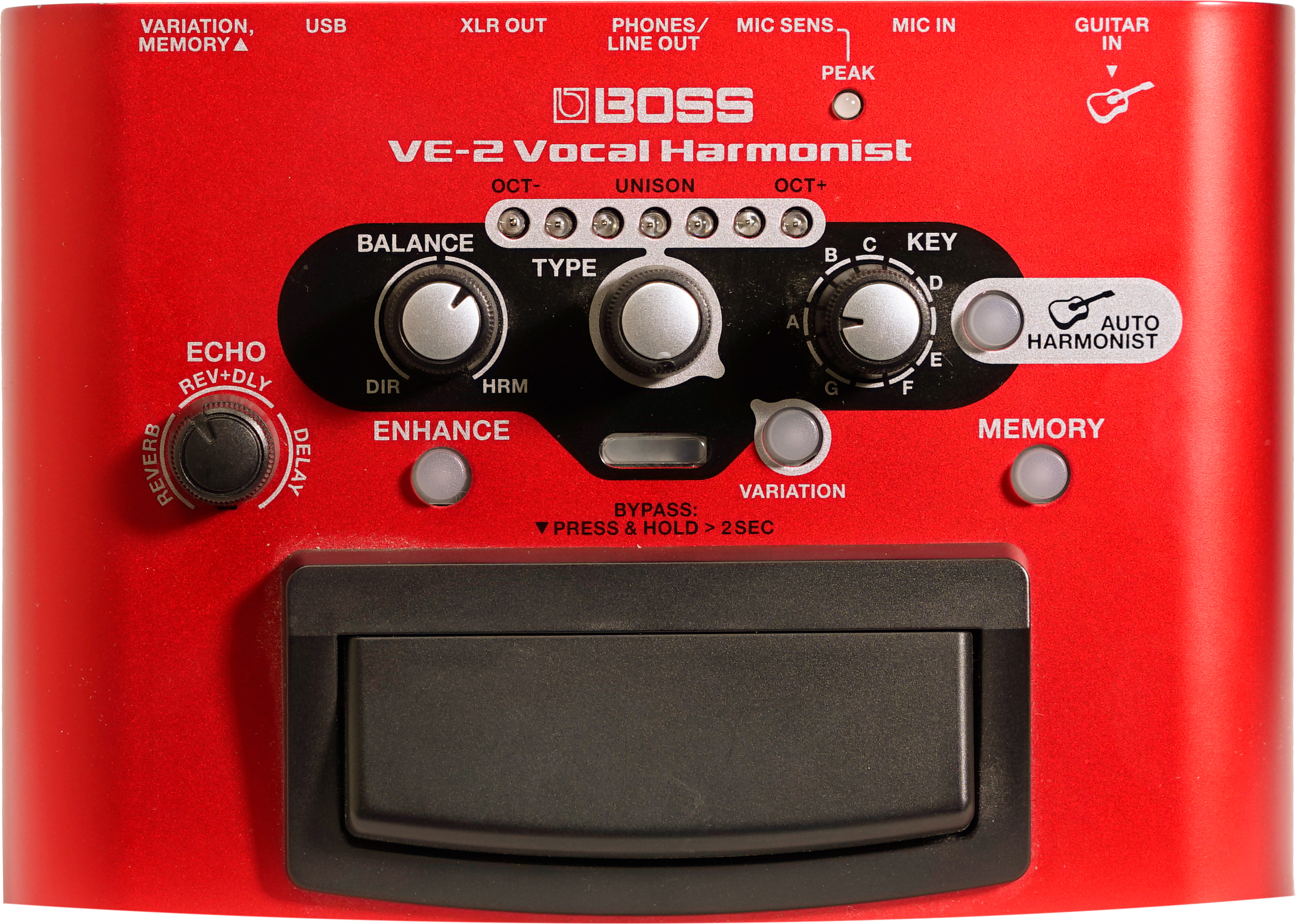 BOSS VE-2 Vocal Harmonist Pedal (Pre-Owned) | guitarguitar