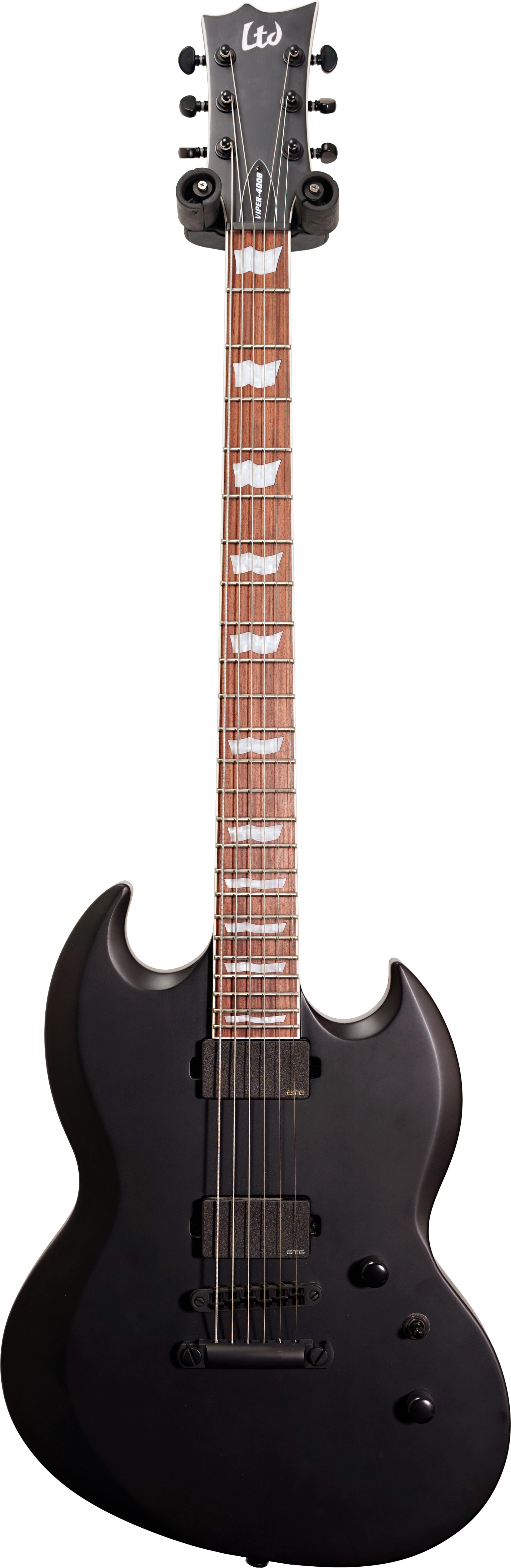 ESP LTD Viper-400B Black Satin (Ex-Demo) #IW18121602 | guitarguitar