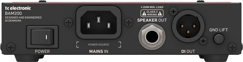 TC Electronic BAM200 Ultra Compact Bass Head | guitarguitar