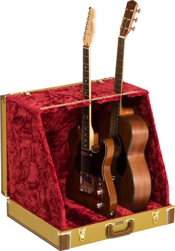 Fender Classic Series Case 3 Guitar Stand Tweed Guitarguitar
